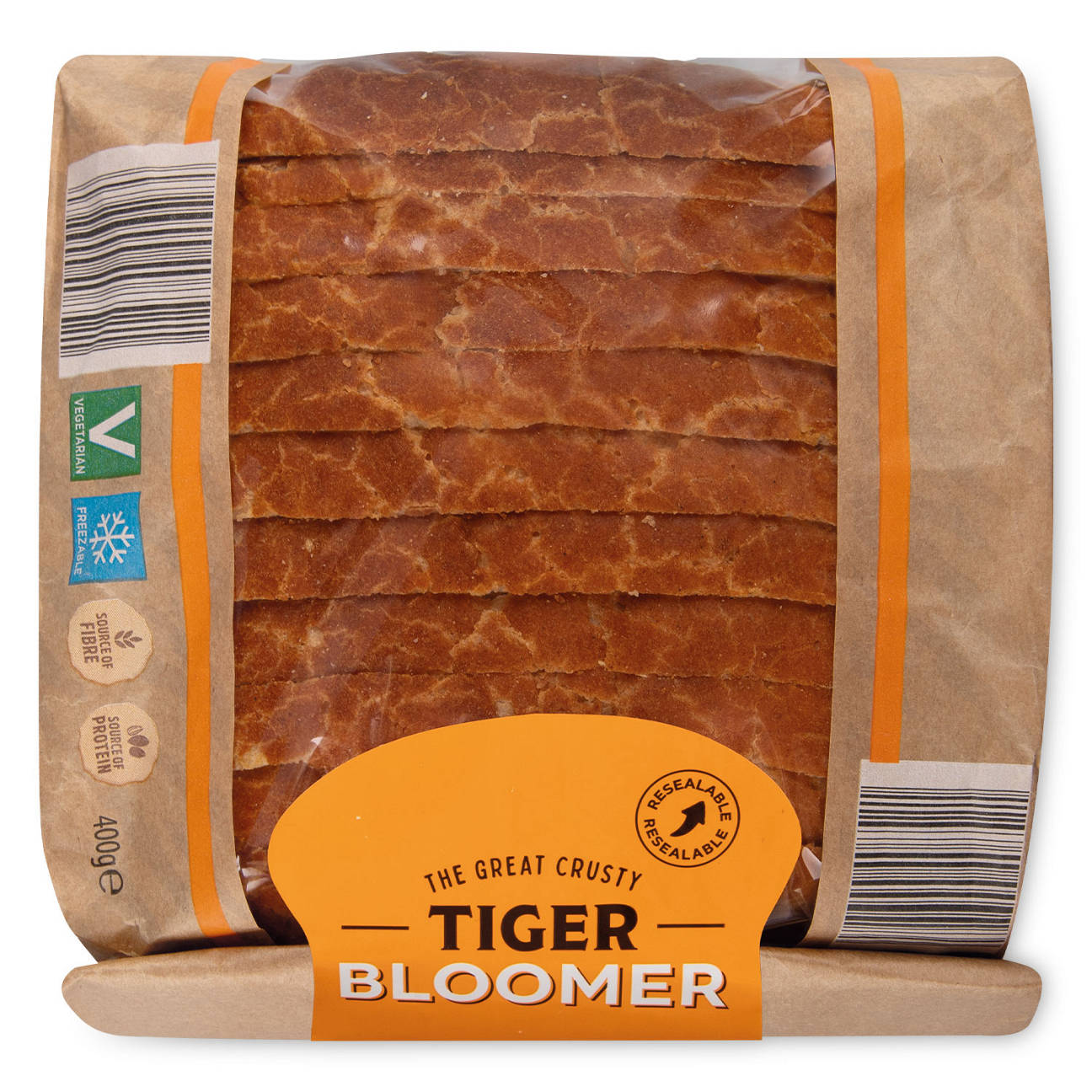 The Great Crusty Sliced Tiger Bloomer | ALDI UK